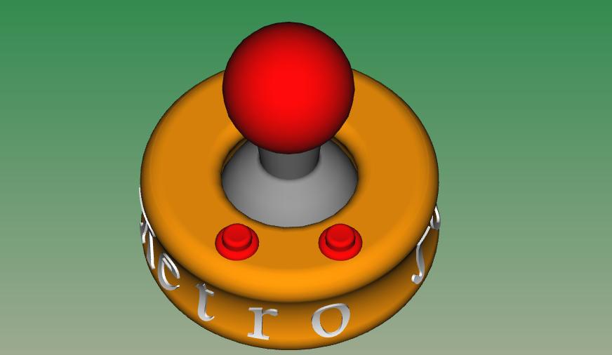 Retro-Joystick-Spielzeug *PRINT in PLACE* by jofeinmechaniker ...