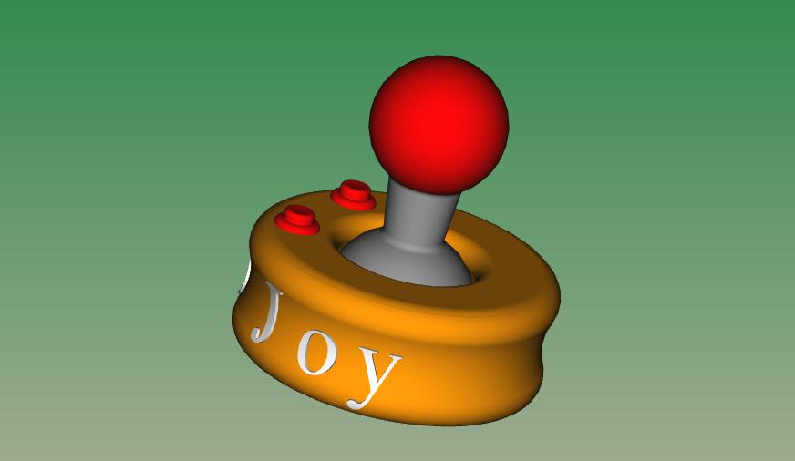 Retro-Joystick-Spielzeug *PRINT in PLACE* by jofeinmechaniker ...