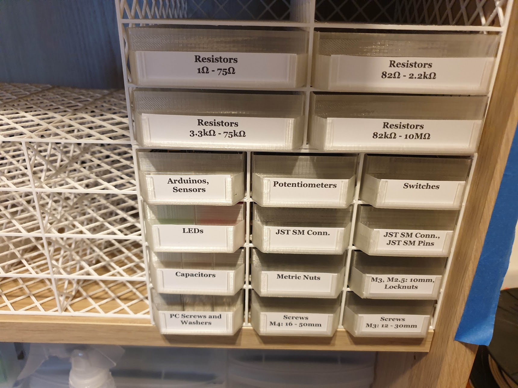 Customizable Modular Mini Drawer System by JohnOldman | Download free ...