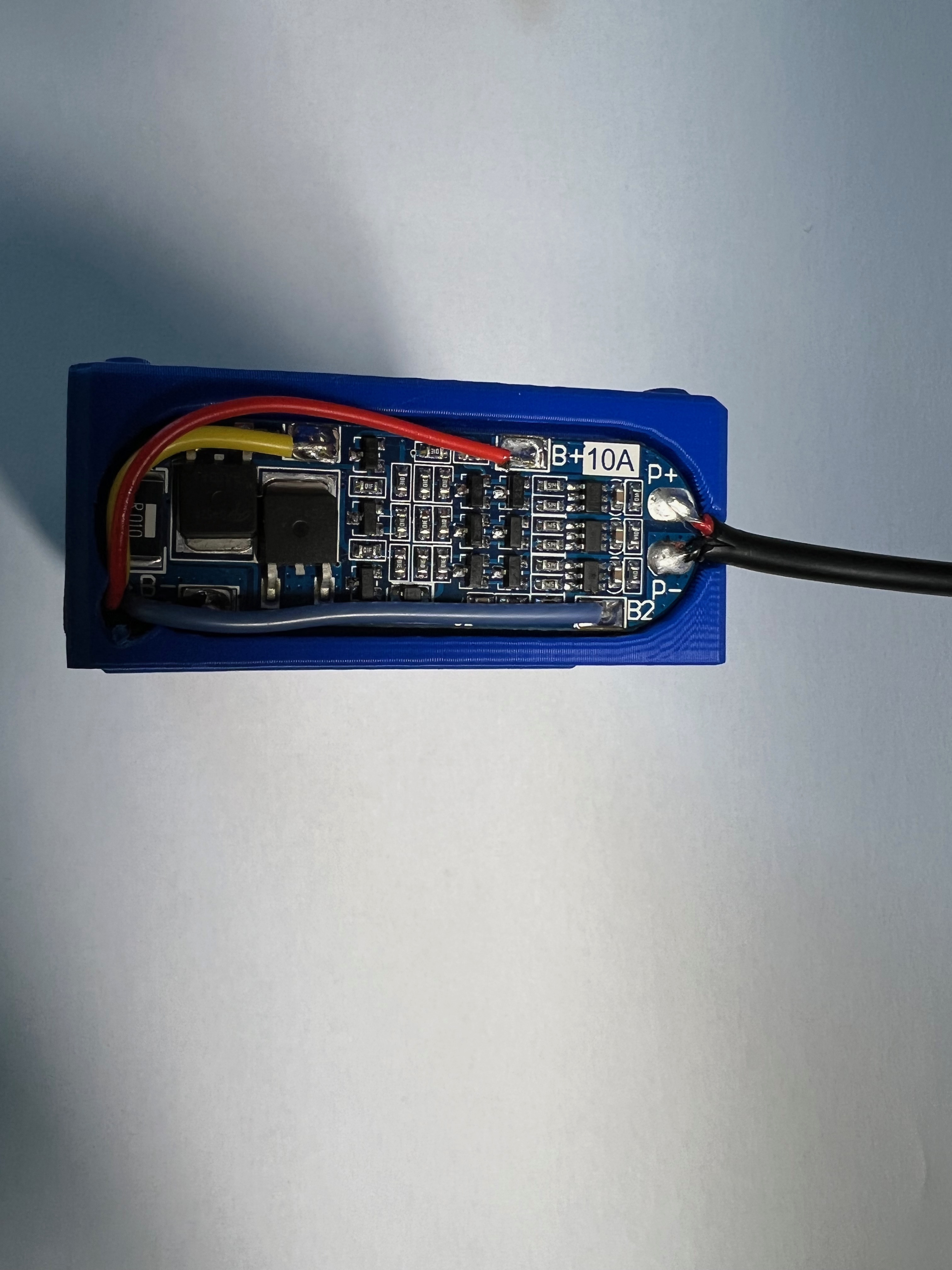 (tr)uSDX Battery Slider with BMS Cutout by sburggsx | Download free STL ...