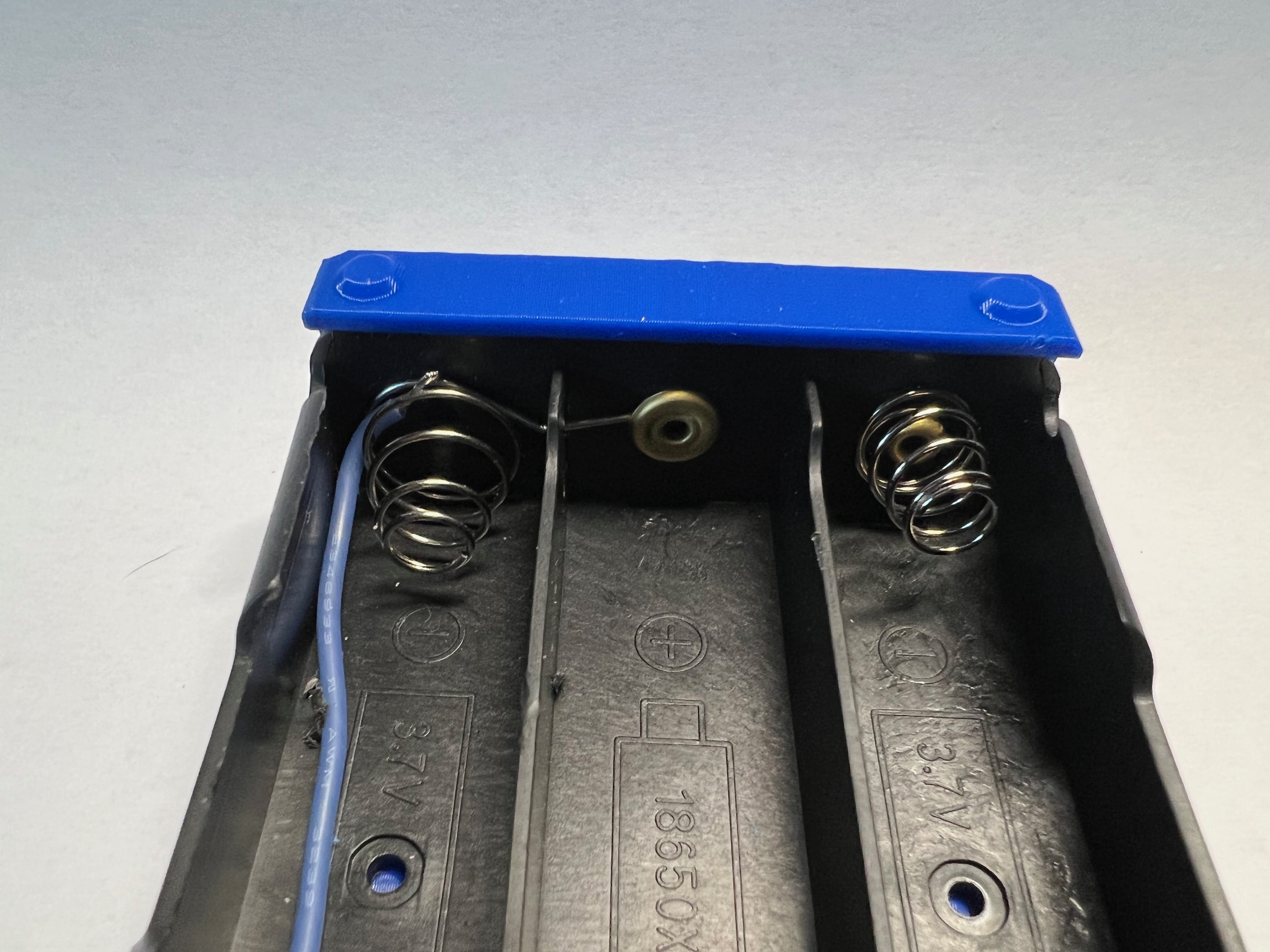 (tr)uSDX Battery Slider with BMS Cutout by sburggsx | Download free STL ...
