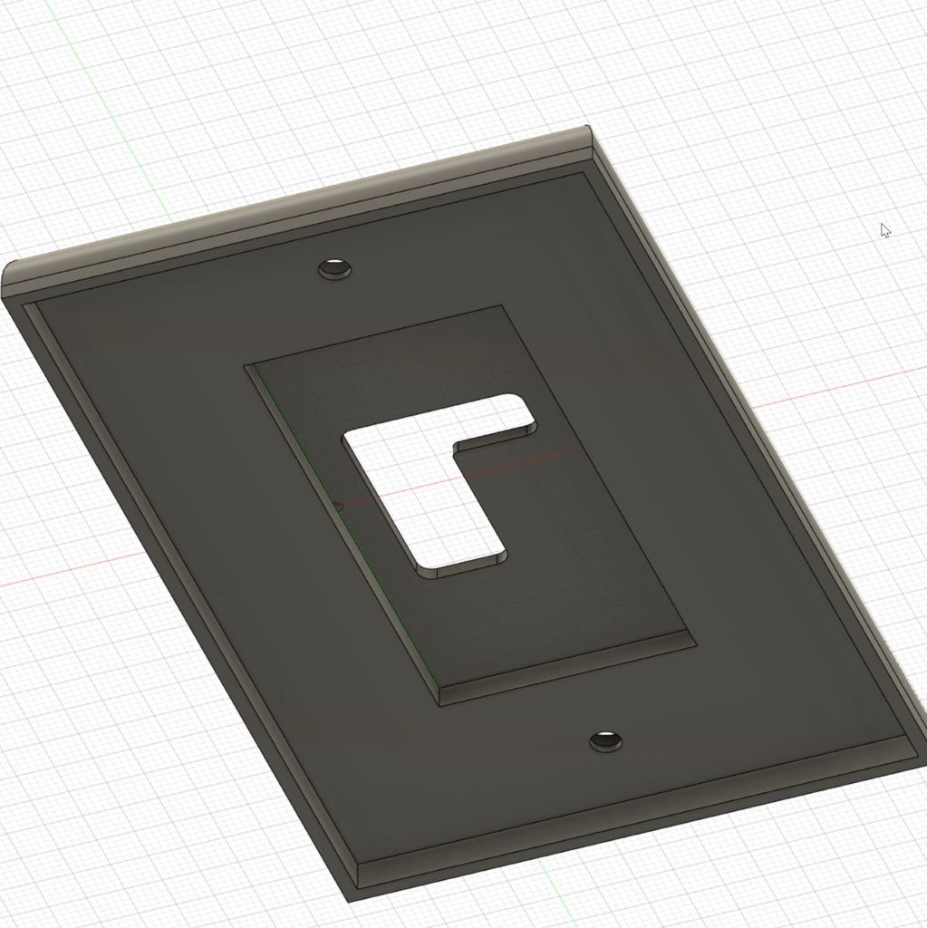 Dimmer Switch Blocker by Delicious Designs | Download free STL model ...