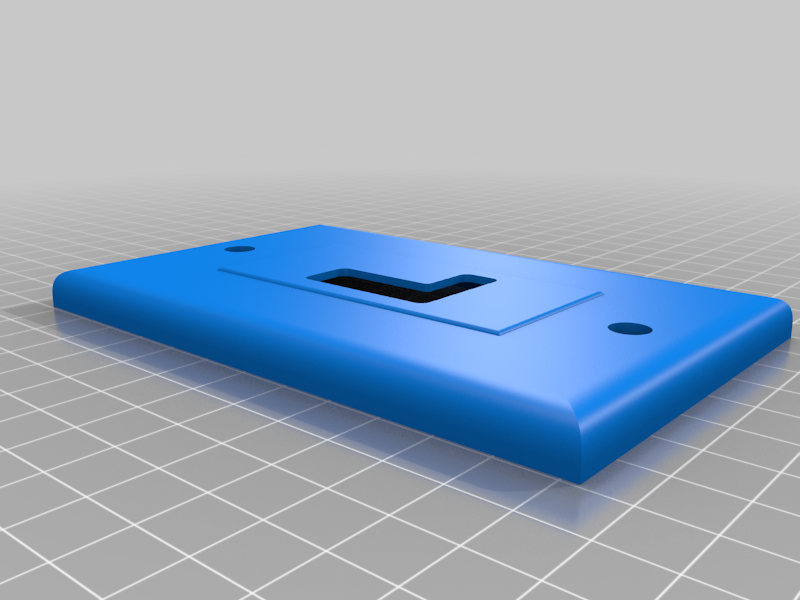Dimmer Switch Blocker by Delicious Designs | Download free STL model ...