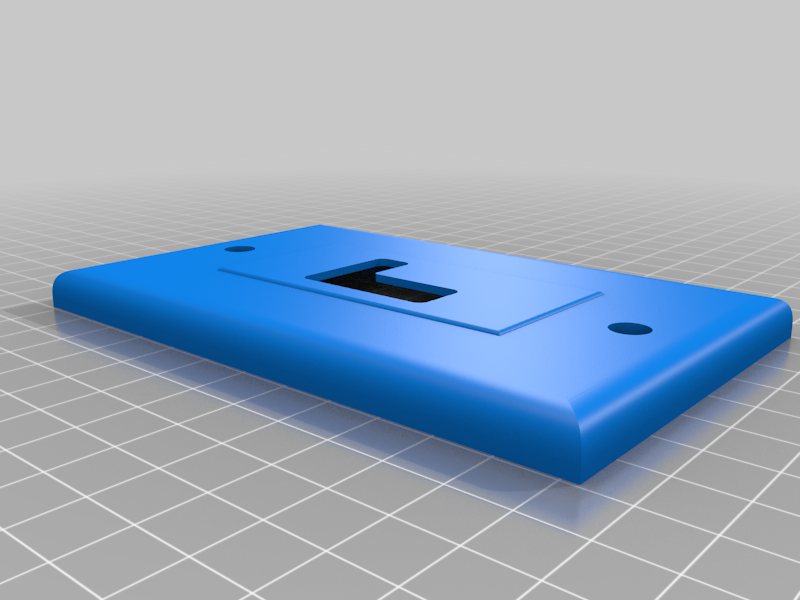 Dimmer Switch Blocker by Delicious Designs | Download free STL model ...