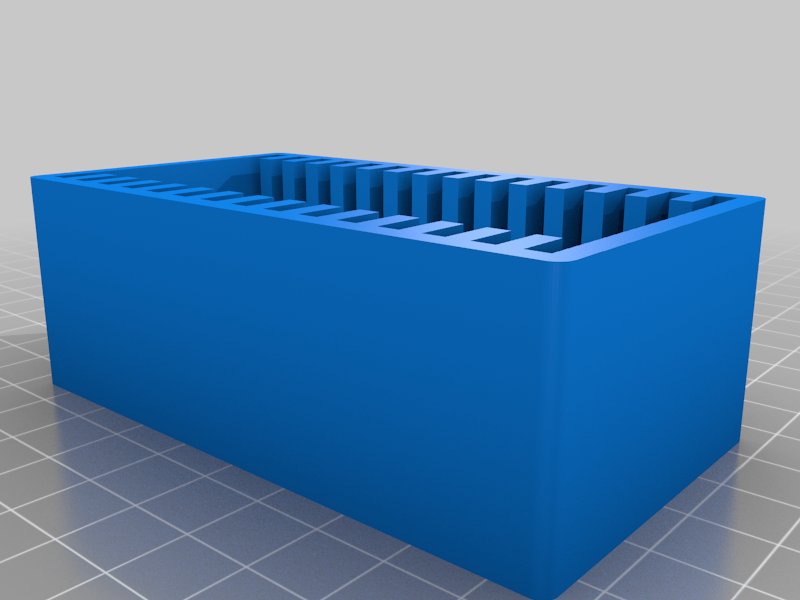 Square Filament Sample Holder by Delicious Designs | Download free STL ...