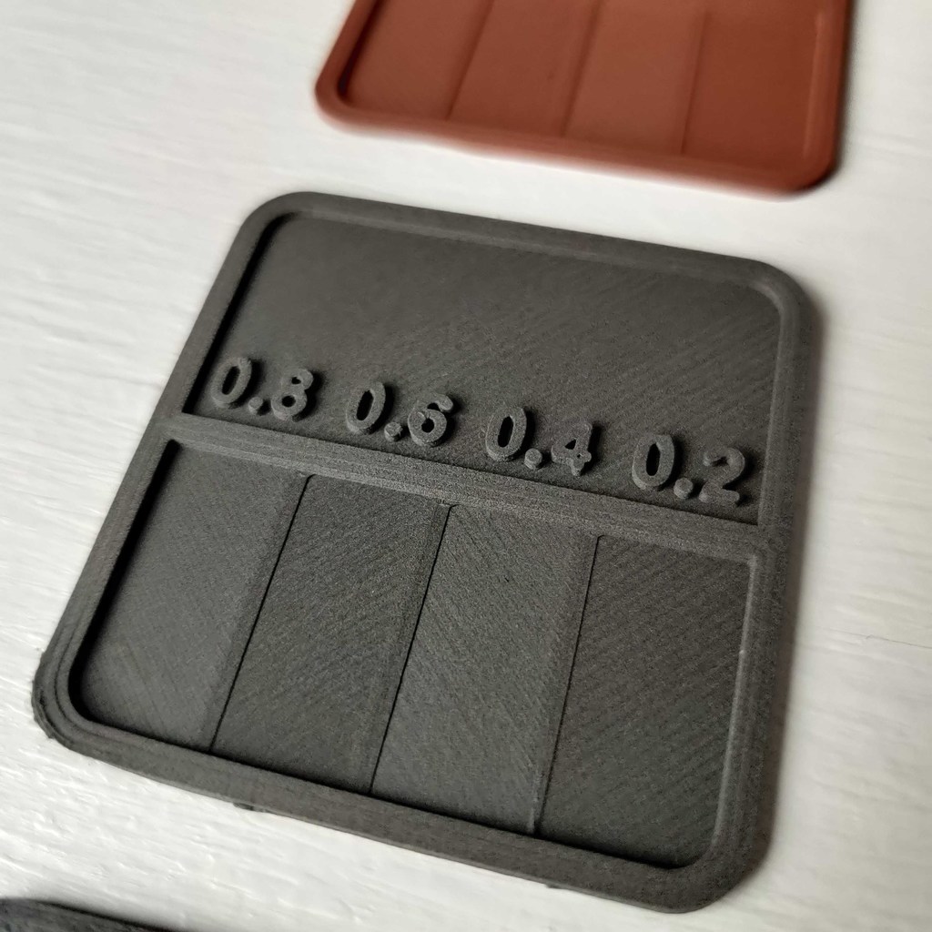 Square Filament Sample by Delicious Designs | Download free STL model ...