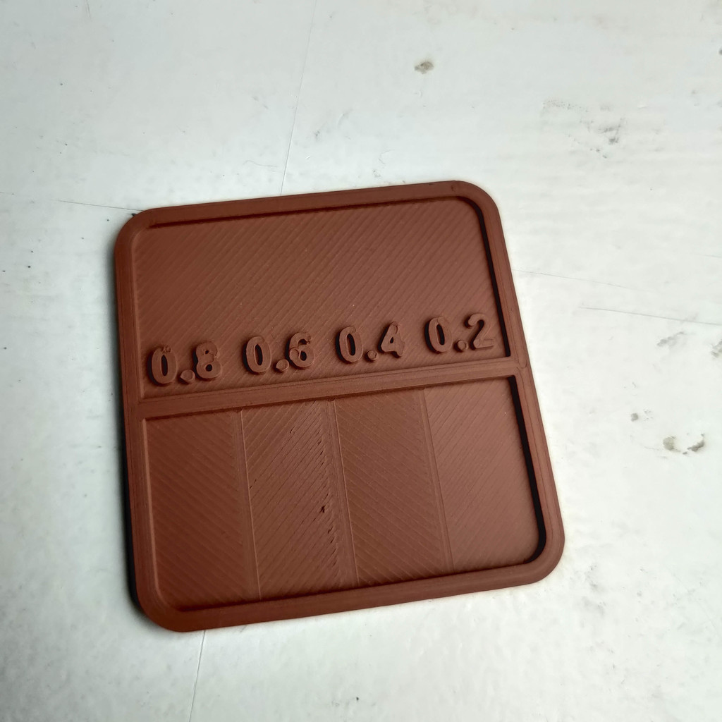 Square Filament Sample by Delicious Designs | Download free STL model ...