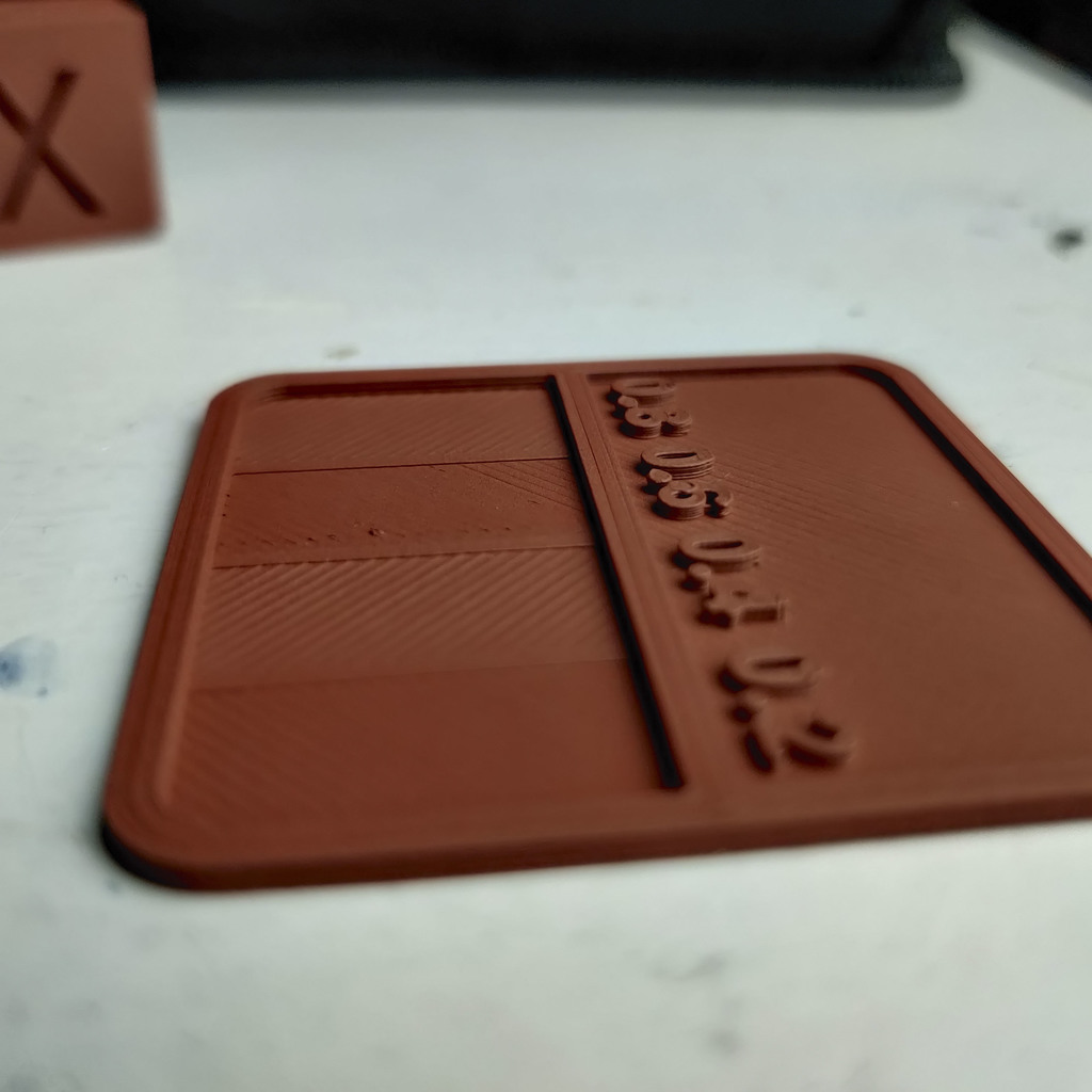 Square Filament Sample by Delicious Designs | Download free STL model ...