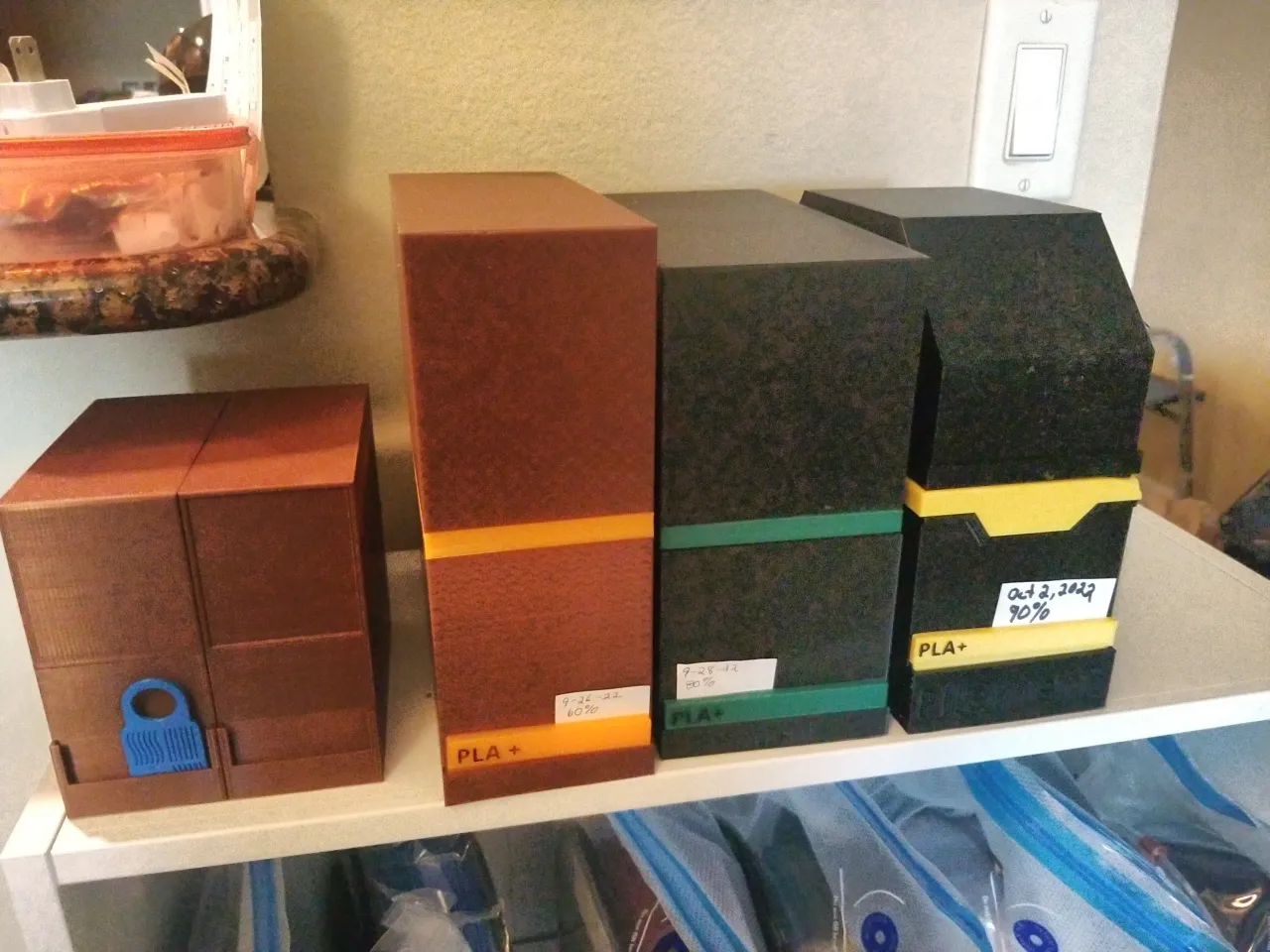 Filament Storage Box with color belt, LG by SirPandaNerd | Download ...
