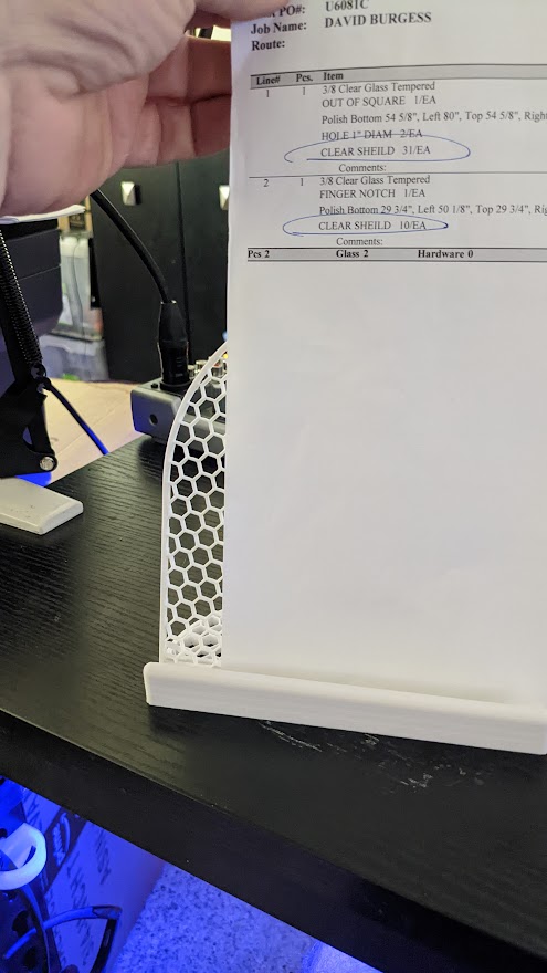 Desk Paper Stand by Dave O | Download free STL model | Printables.com