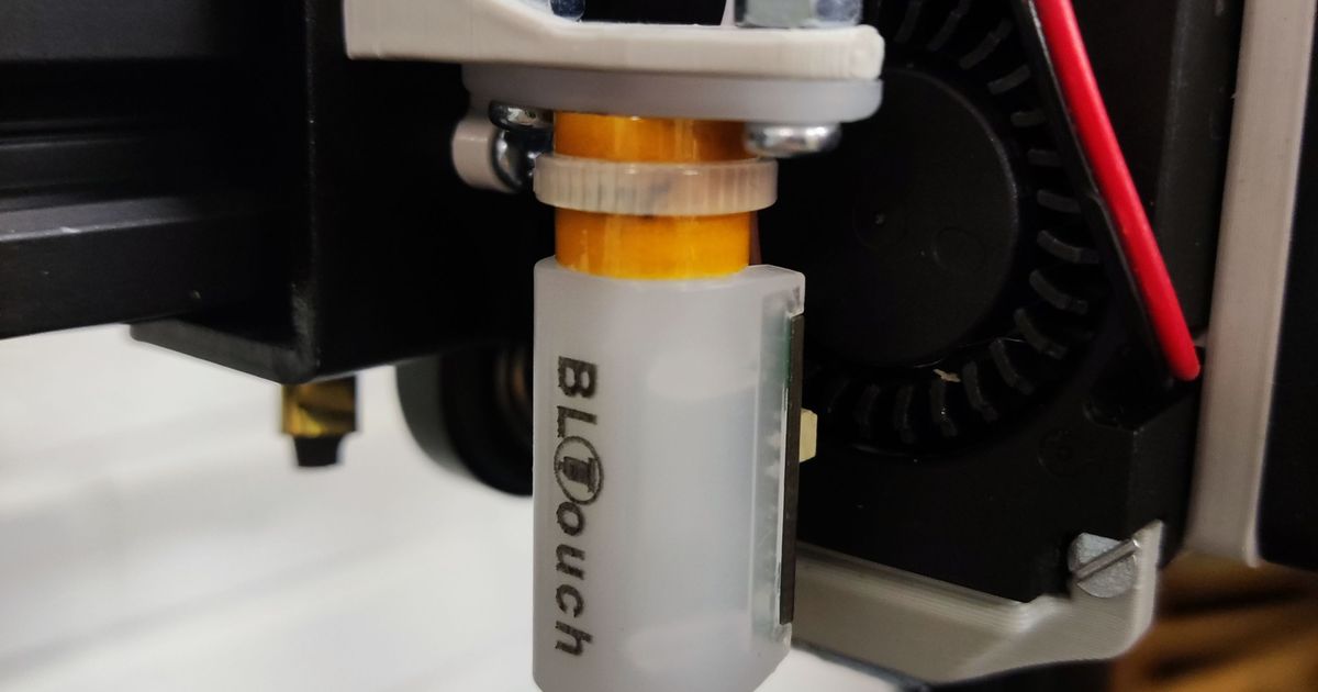 Ender 3 V2 Lightweight BLTouch mount by Raven Van de Werken | Download ...