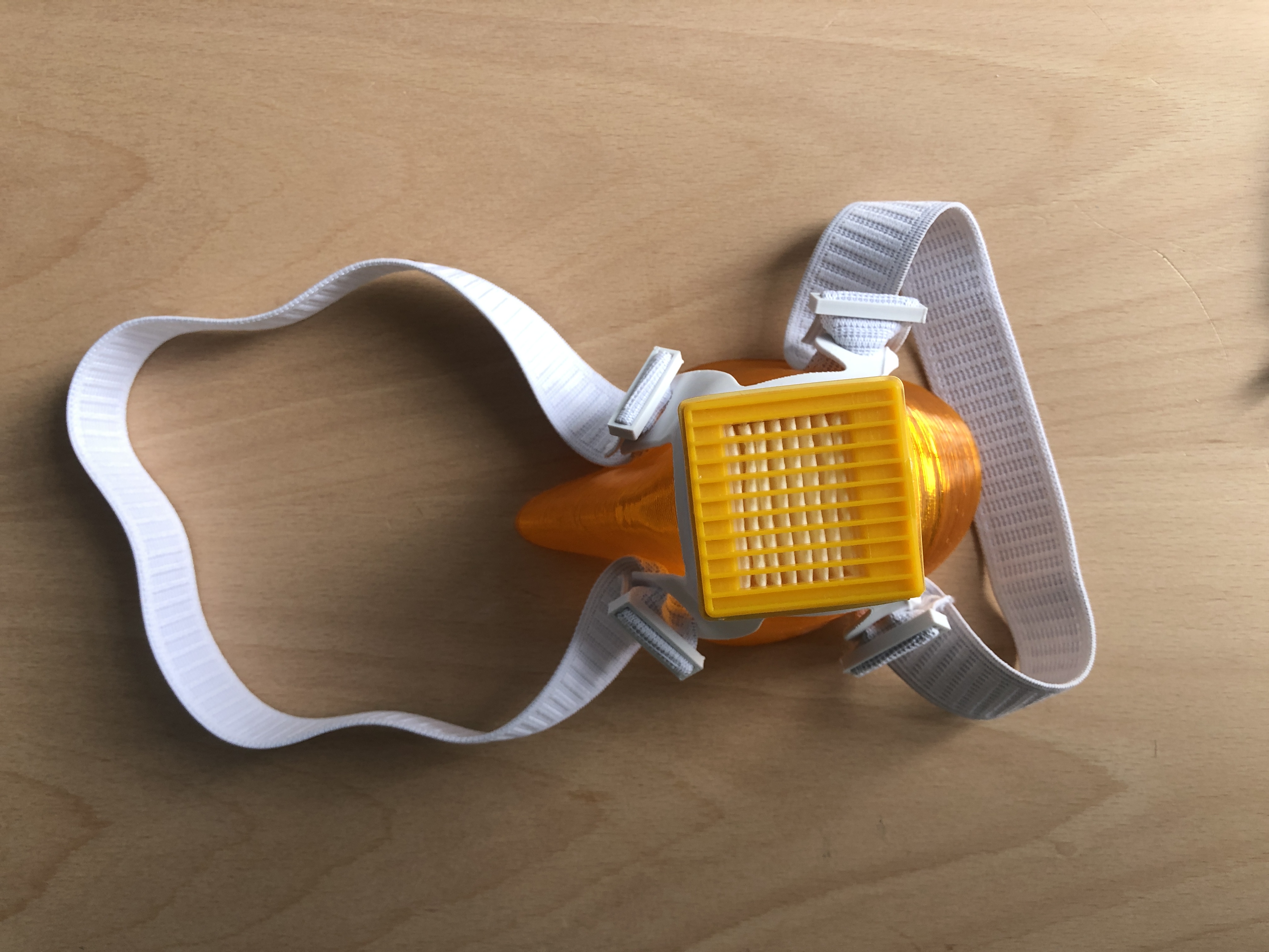 COVID19 HEPA Filter Mask V5 by Josh Hughes Studios | Download free STL ...