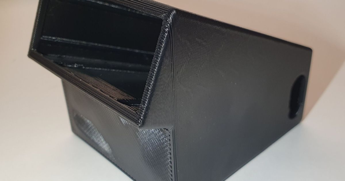 STC-1000 Angeled Case/stand by Kemised | Download free STL model ...