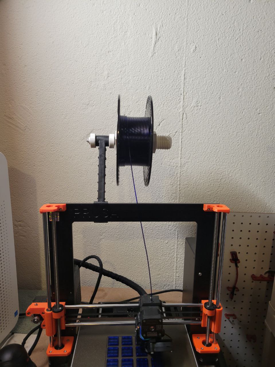 Spool Holder Attachment by cartesiancrafts | Download free STL model ...