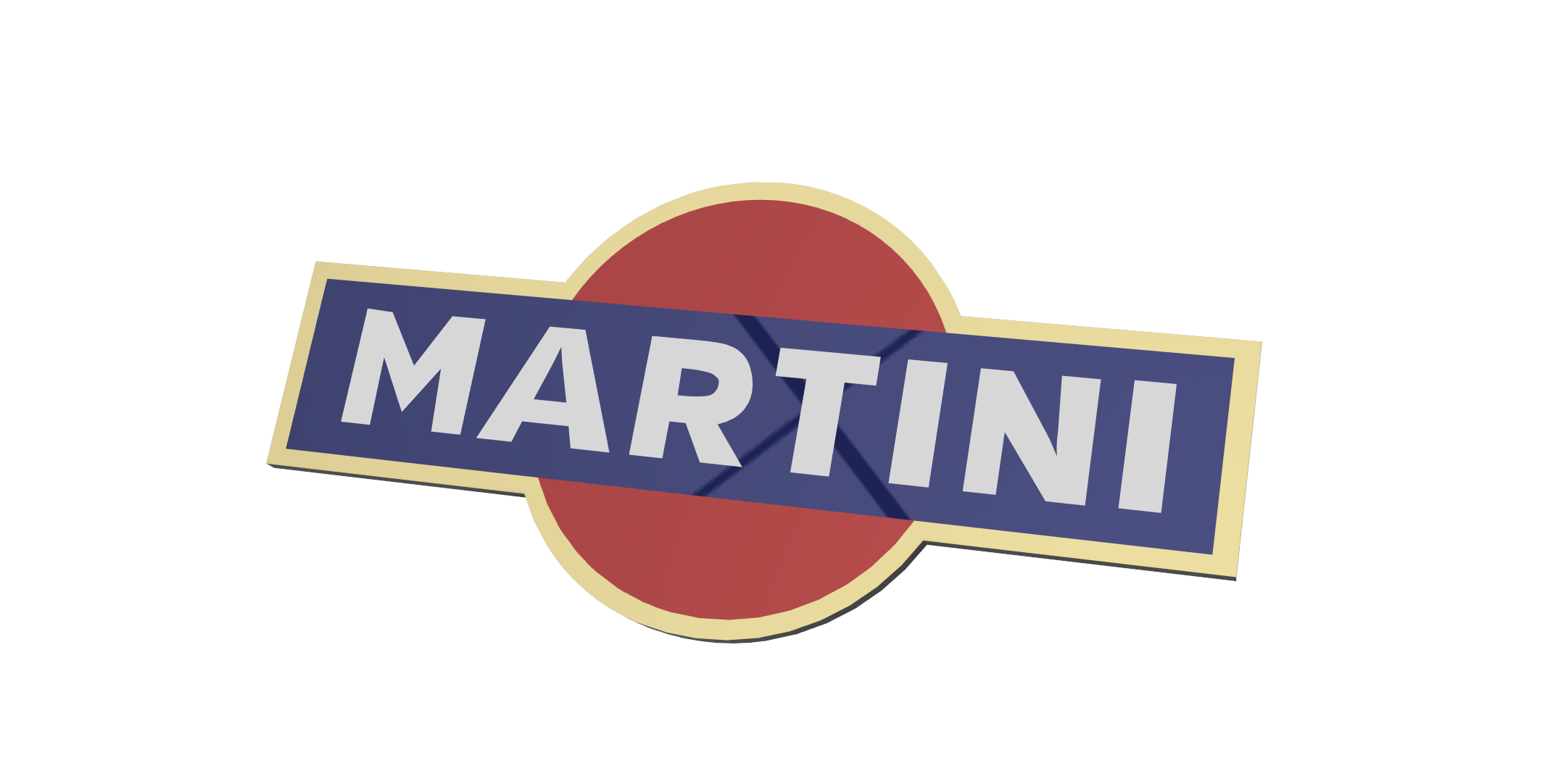 🇬🇧: Logo Martini 🇫🇷: Logo Martini by Arash68 | Download free STL model ...