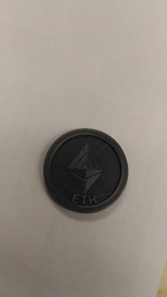 Ethereum Coin by This is G | Download free STL model | Printables.com
