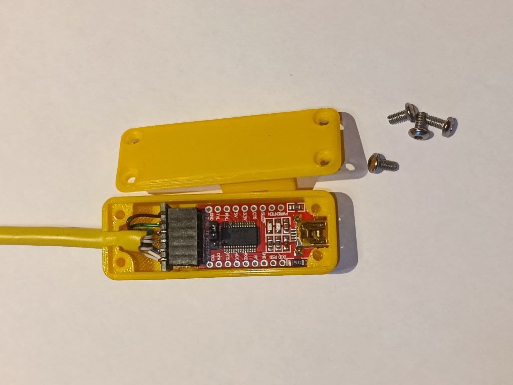 Housing For Ftdi Ft232rl Usb Seriell Converter Yp 05 By Svenmb Download Free Stl Model