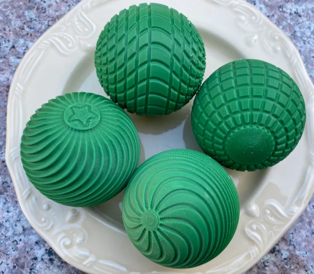 Clay Stamp Balls 03: Twistys by PeteJ | Download free STL model ...