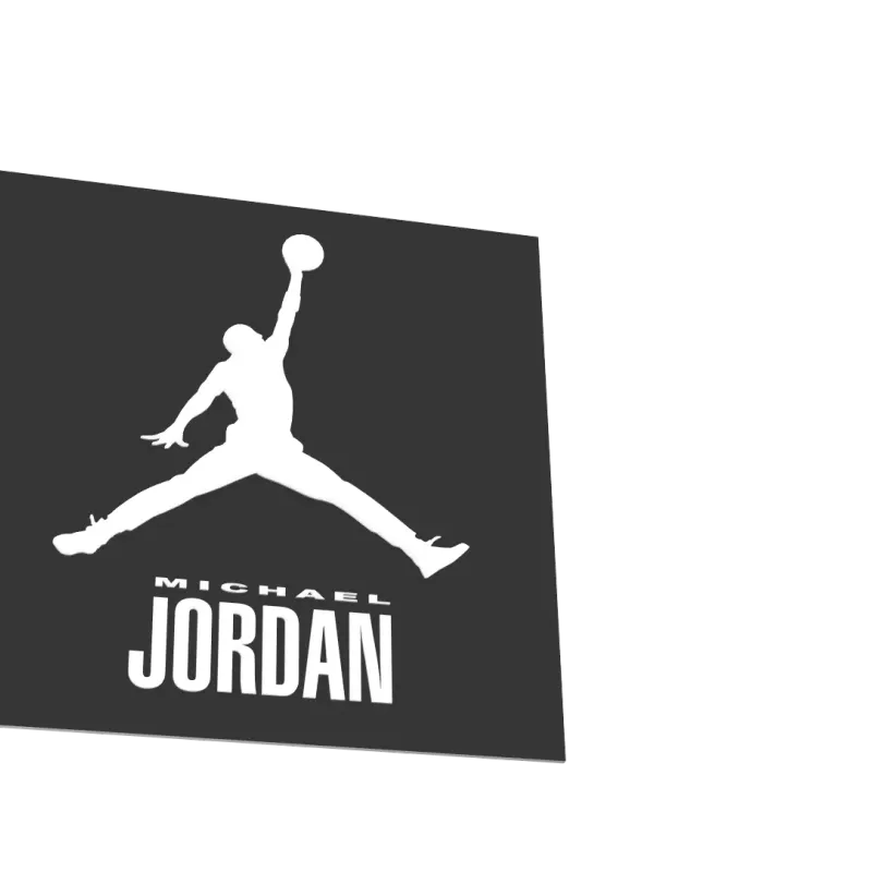 Michael Jordan Logo Black And White