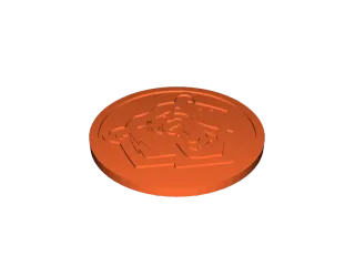 Bear Coaster by jbolling | Download free STL model | Printables.com