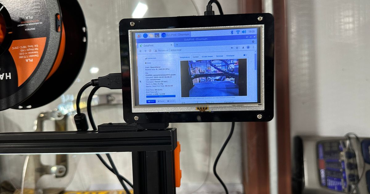 Ender Raspberry Pi Mount by NickBrewer | Download free STL model ...