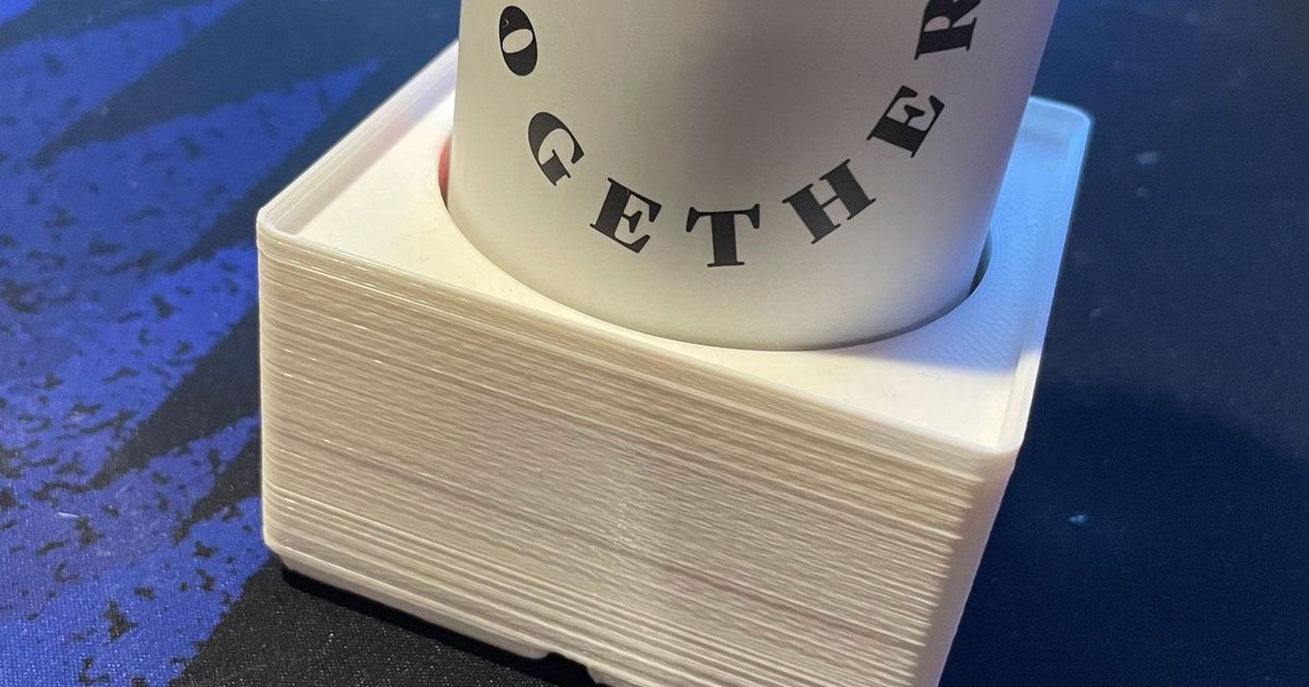 Gridfinity Can Holder 2x2 Deep by turpentine | Download free STL model ...