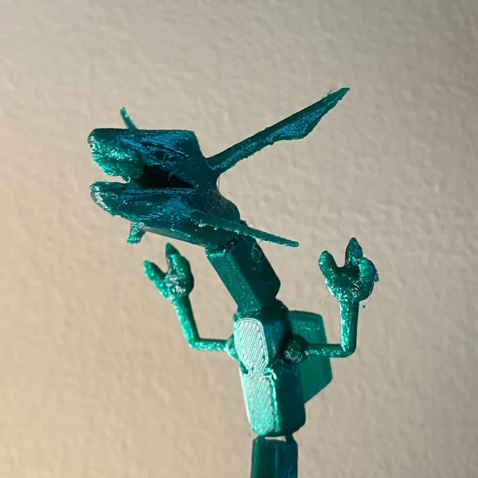 [Remix] Articulated Rayquaza by r0bespierre | Download free STL model ...