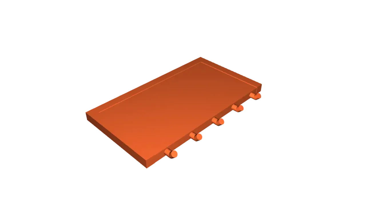 pegboard shelf by Nottingham82 | Download free STL model | Printables.com