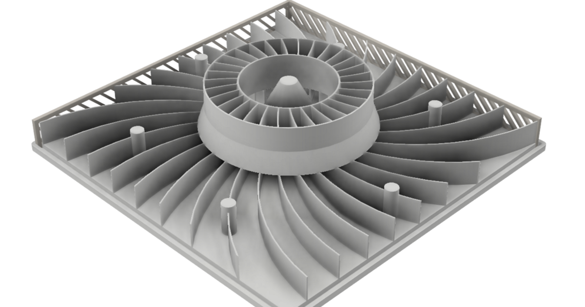 Exhaust air grid by ErikSlevin | Download free STL model | Printables.com