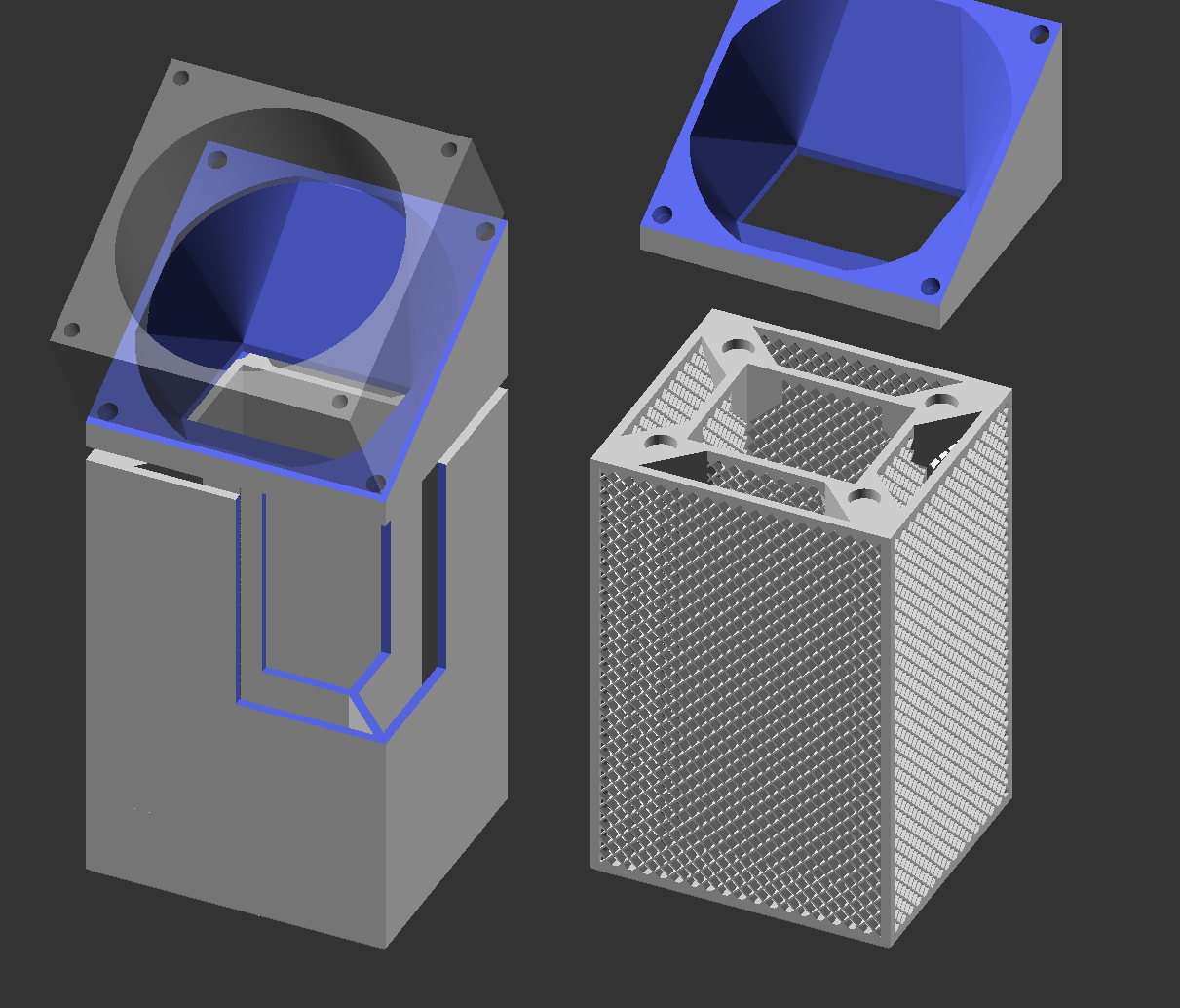 (WIP) 80mm carbon filter by pvillano | Download free STL model ...