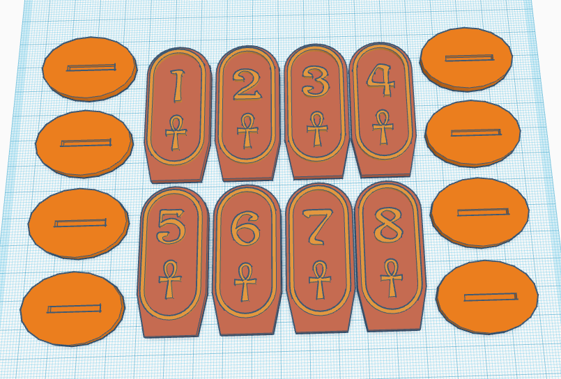 Area Markers for Ankh the board Game by Jason Jennings | Download free ...