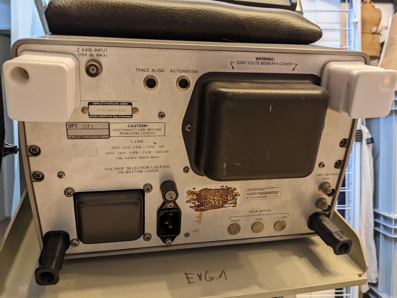 HP Oscilloscope Feet - Designed for Analog Oscilloscope 1740A by ...