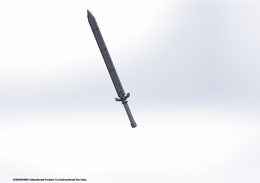 SAO night sky sword by Dingezzz | Download free STL model | Printables.com