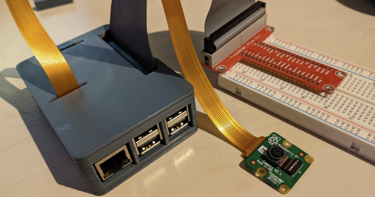 Raspberry Pi 2B / 3B case with io slots by Permethious | Download free ...
