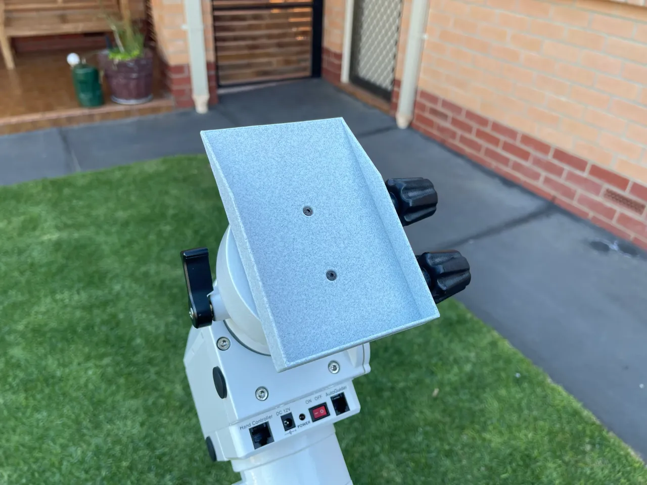Polar Alignment Tray for Telescope by amnotdaniel | Download free STL ...