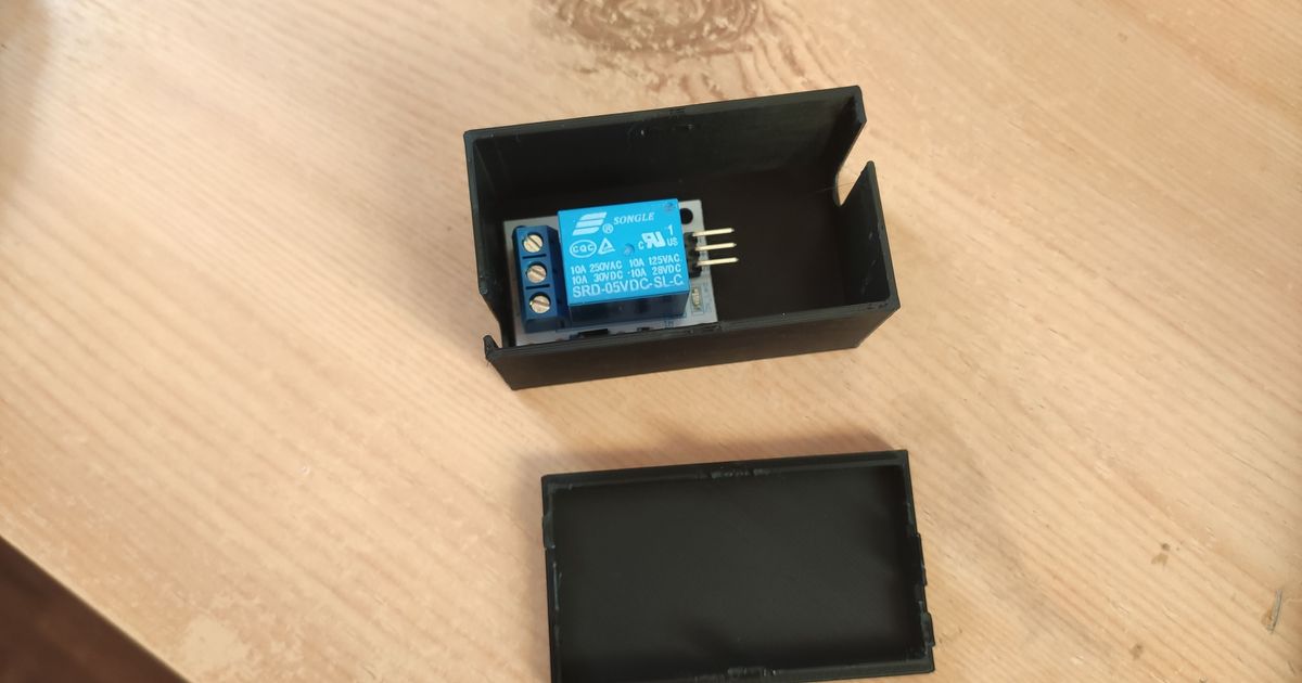 Relay_box_mini by Froggy | Download free STL model | Printables.com