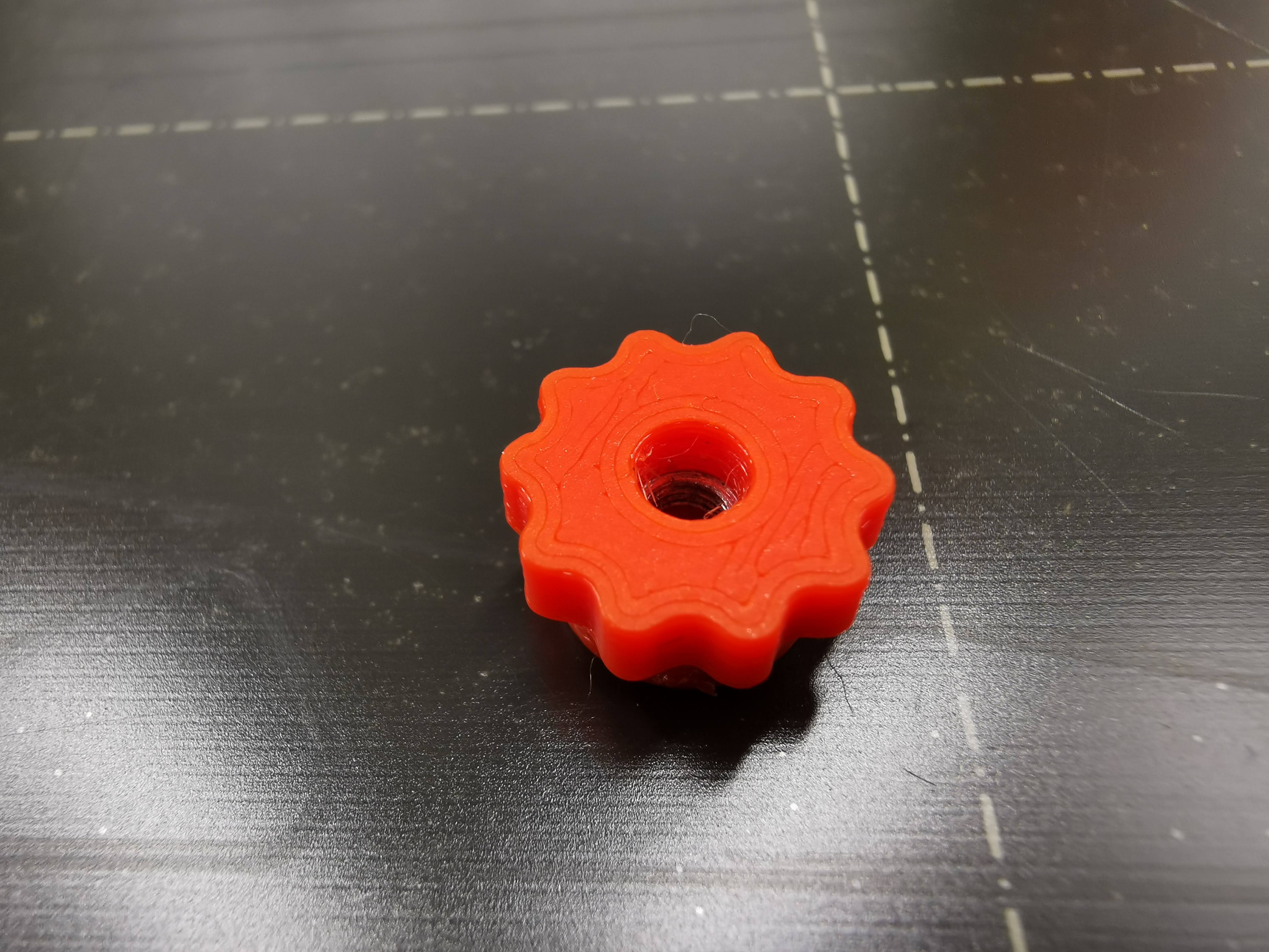 M3 nut thumb screw by Brekkis | Download free STL model | Printables.com