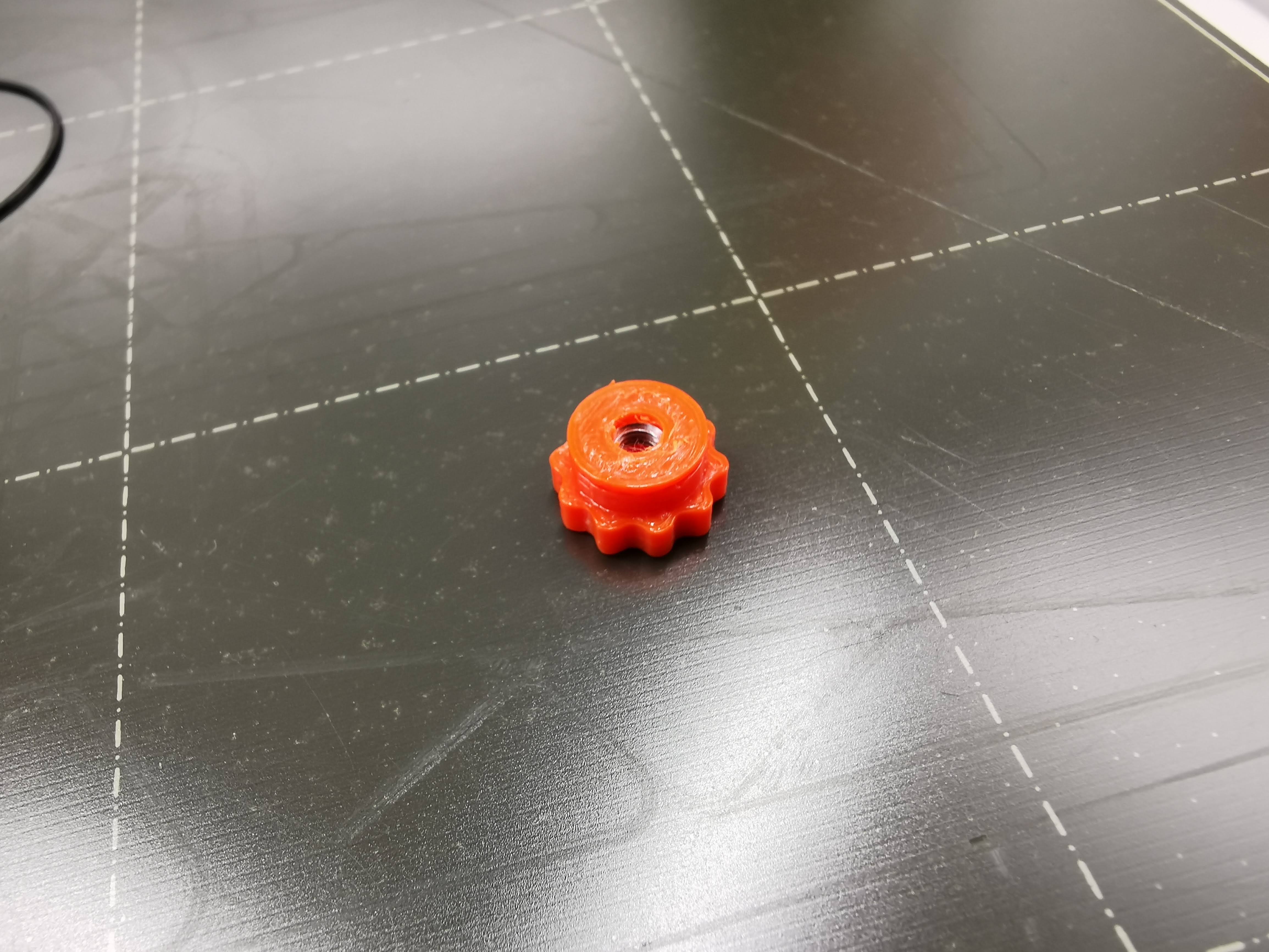 M3 nut thumb screw by Brekkis | Download free STL model | Printables.com