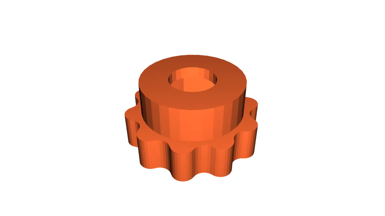 M3 nut thumb screw by Brekkis | Download free STL model | Printables.com