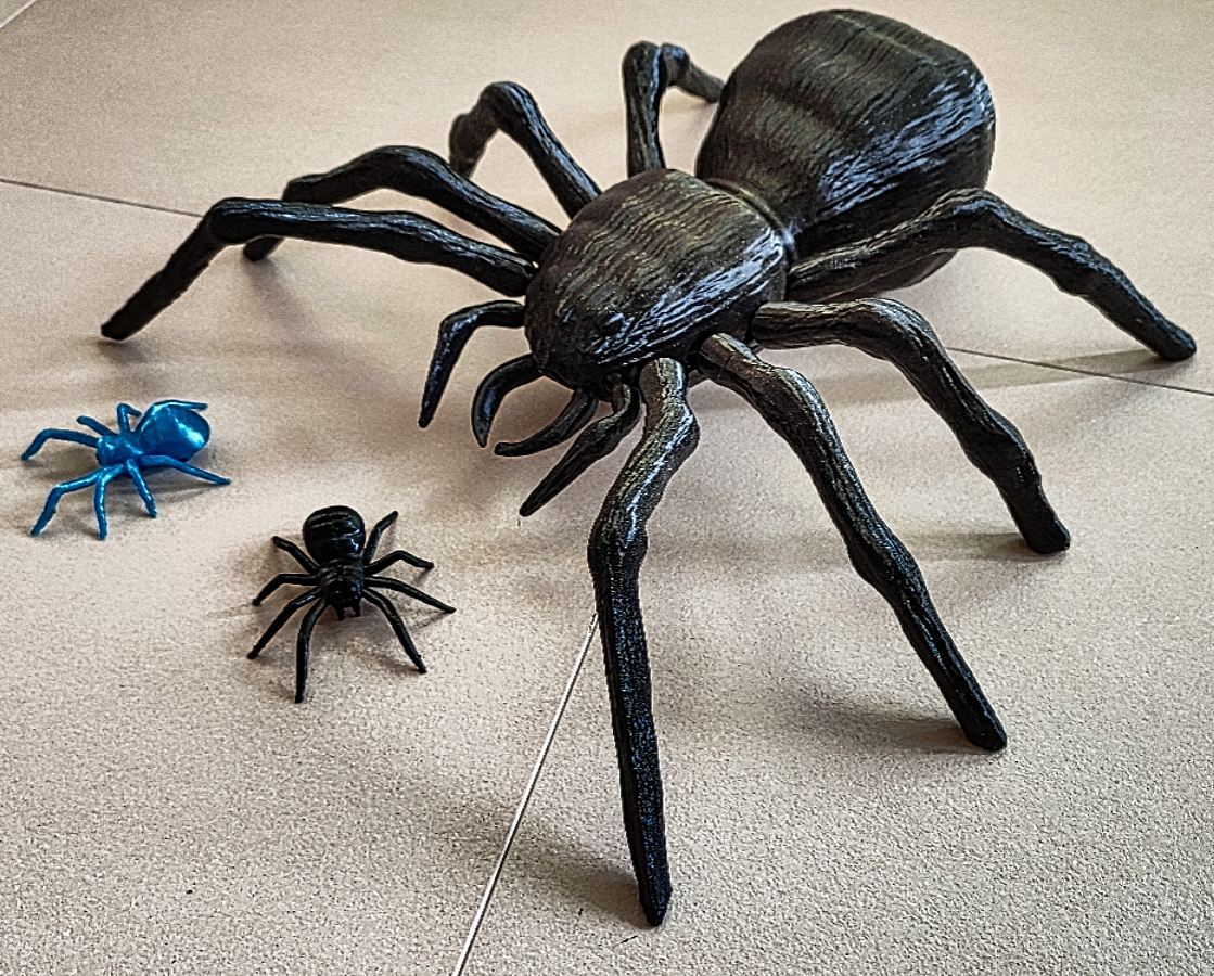 Giant Vase Spider - posable halloween print in vase mode! by Maker81 ...