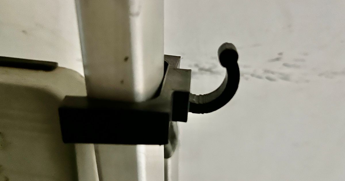 Step ladder hook by Sandeep Manne | Download free STL model ...