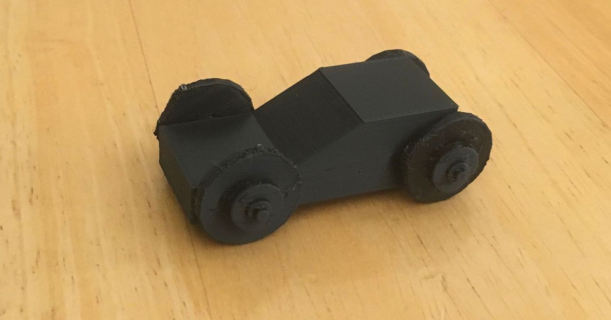 small car by Mooshroom | Download free STL model | Printables.com