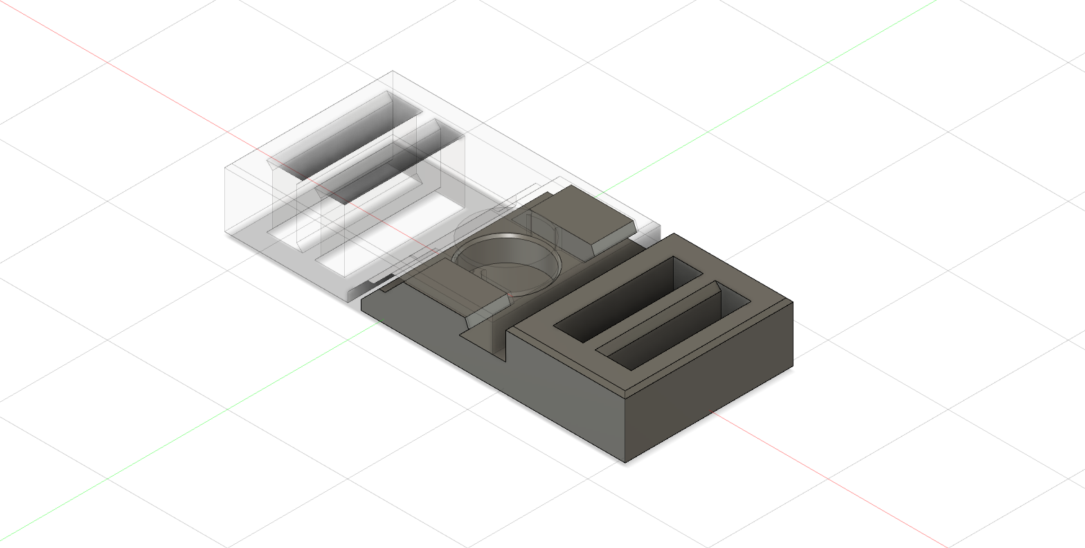 Magnetic Mask Clasp by OnyxHat | Download free STL model | Printables.com