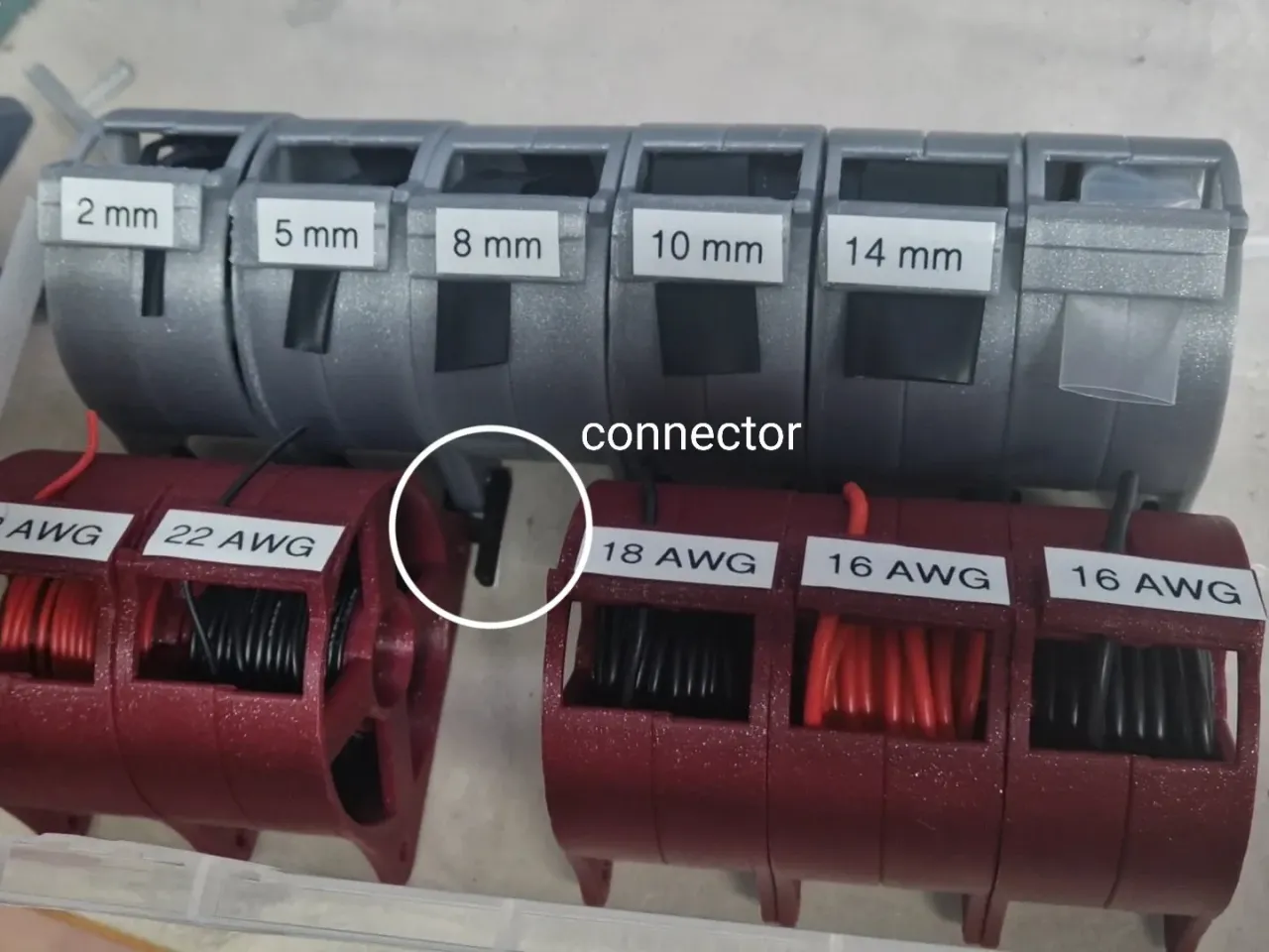 Cable Sorting Roll by DL | Download free STL model | Printables.com
