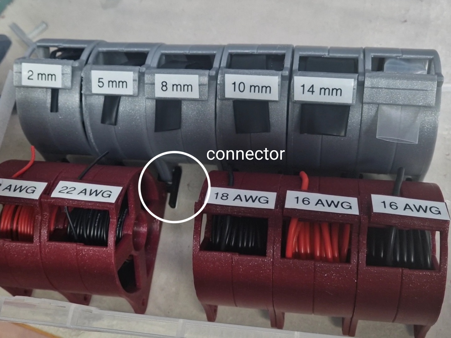 Cable Sorting Roll by DL | Download free STL model | Printables.com