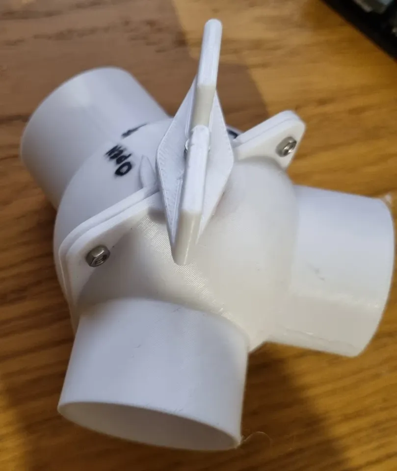 Y splitter Ball Valve by Rob Kenny | Download free STL model ...