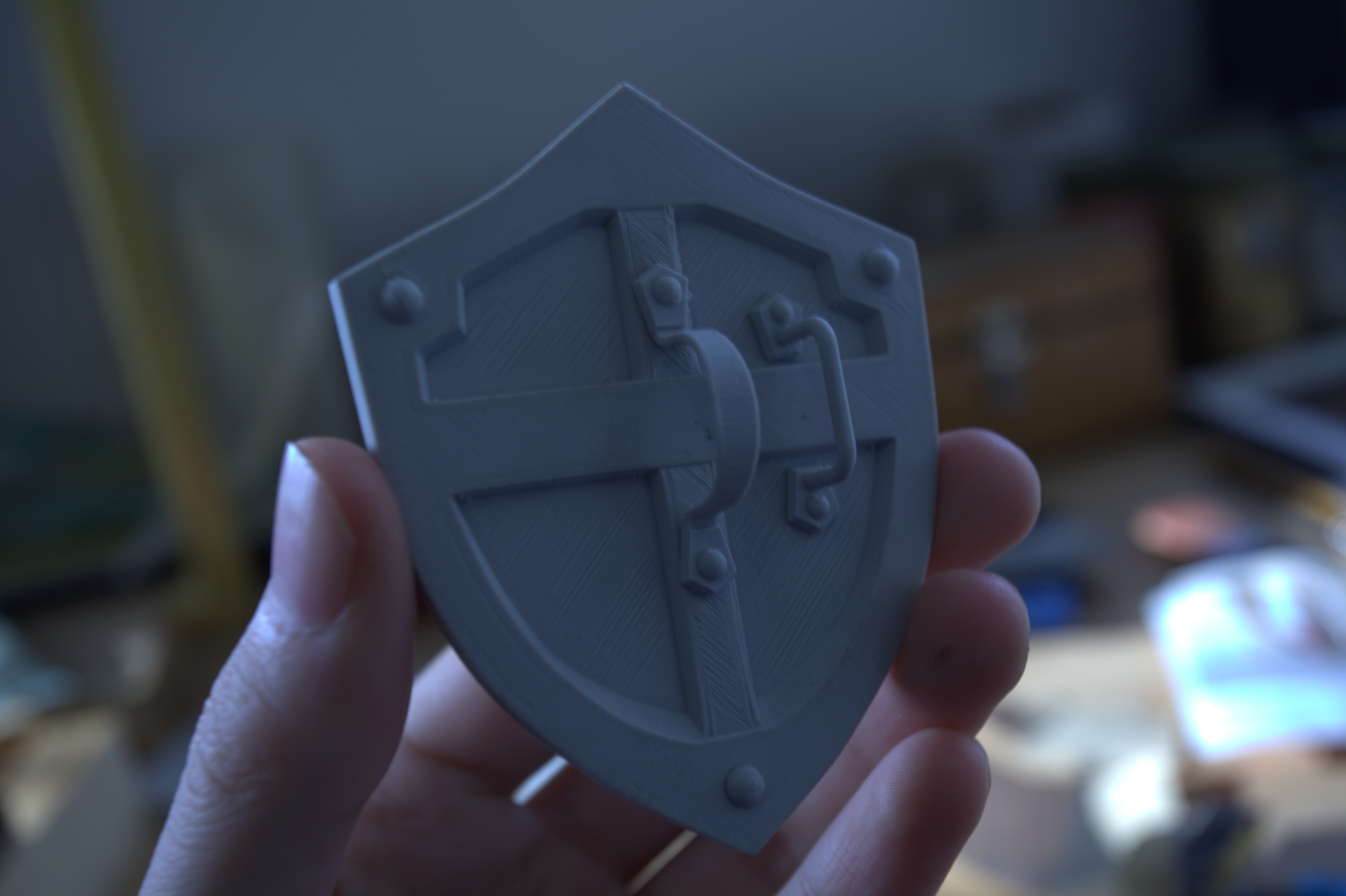 Hylian Shield TLOZ by Raven Van de Werken | Download free STL model ...