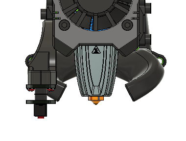 RatRig V-core 3.1 Euclid Mount & Dock for Eva Volcano Duct by ...