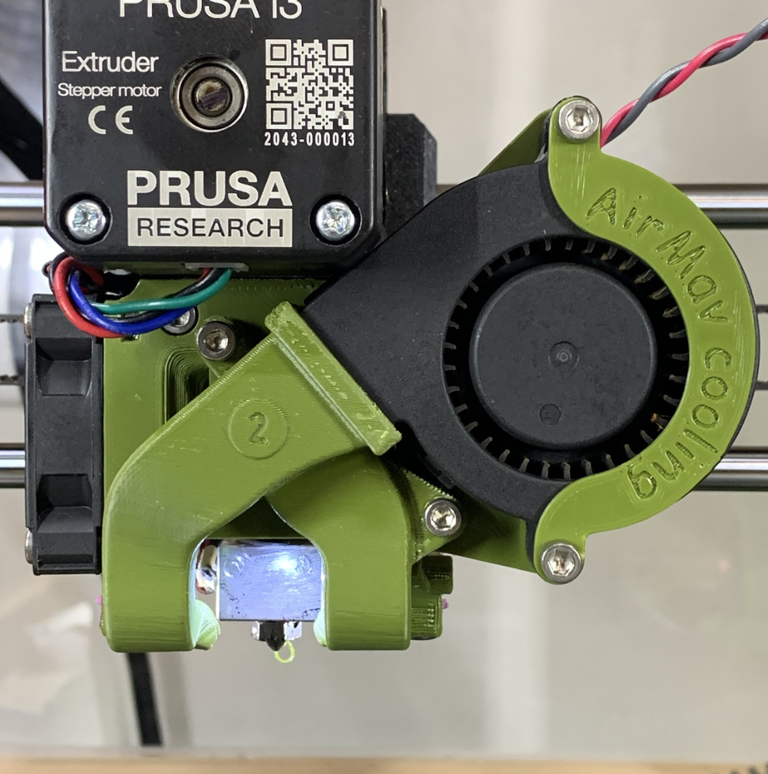 VisiFlow - fan duct and USB camera mount for Prusa MK3S by danec ...