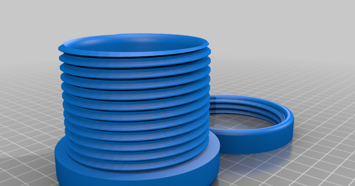 Threaded Grommet Parametric von Chad Petersen | Kostenloses STL-Modell ...